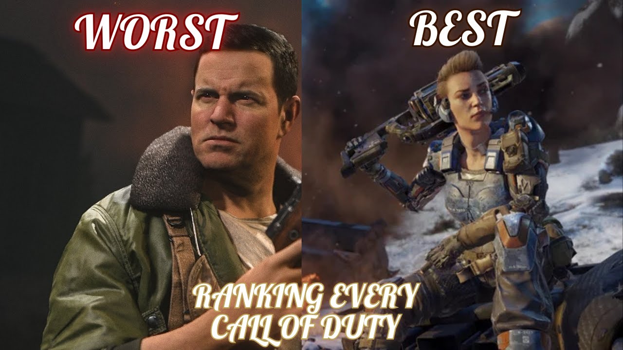 Ranking Every Call Of Duty From Worst To Best - YouTube