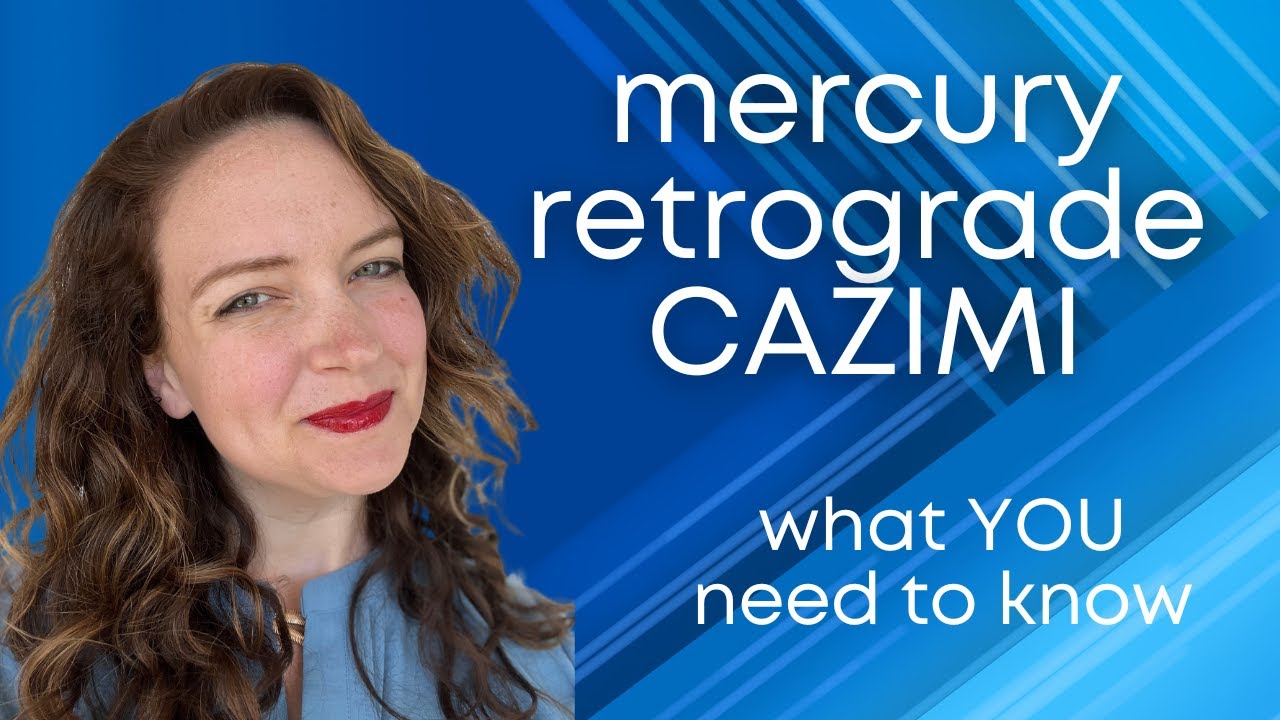 Mercury Retrograde Cazimi TODAY - YouTube