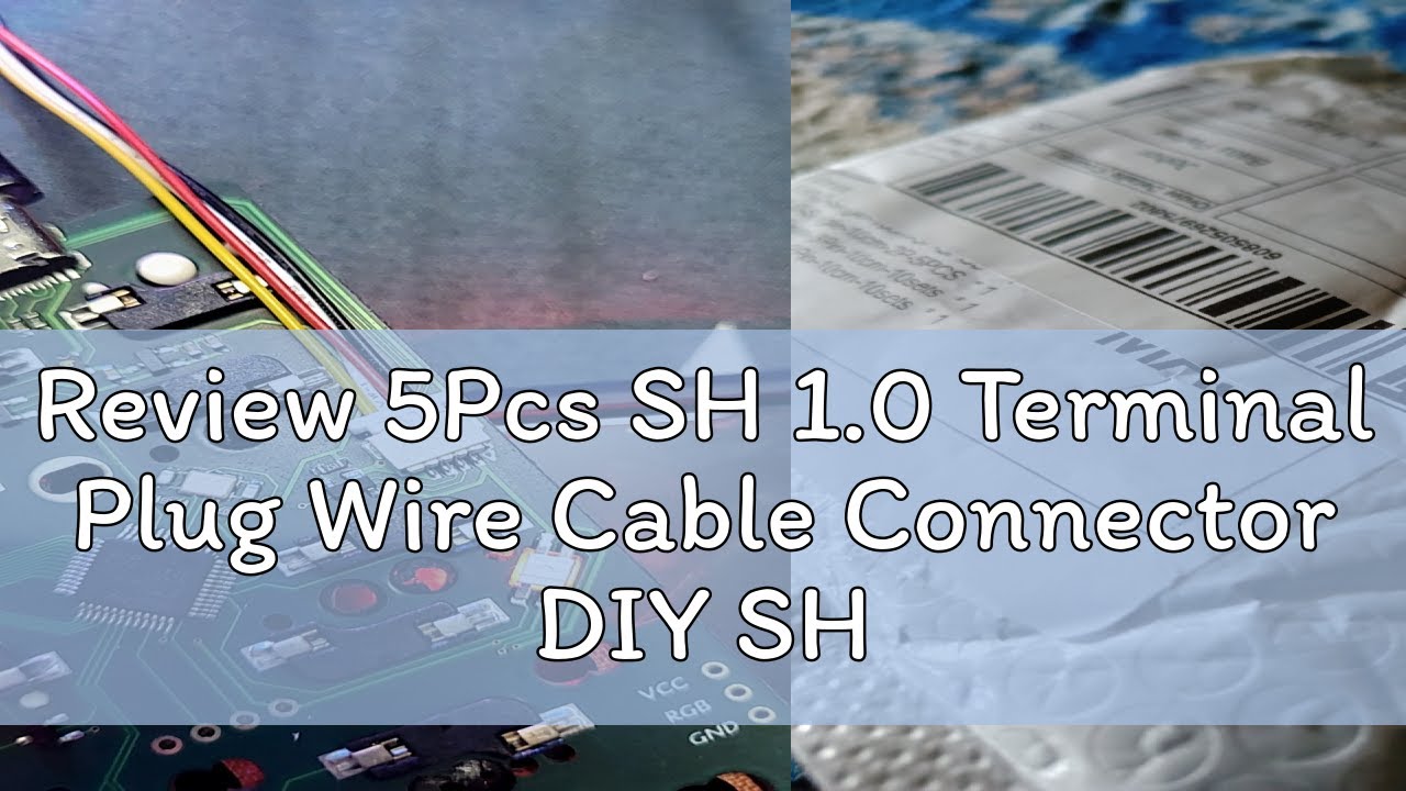 Review 5Pcs SH 1.0 Terminal Plug Wire Cable Connector DIY SH1.0 JST 2/3 ...