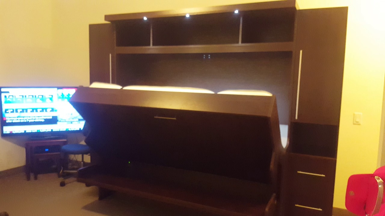 Remote Control Hiddenbed - Automated Electric Murphybed by Hiddenbed ...