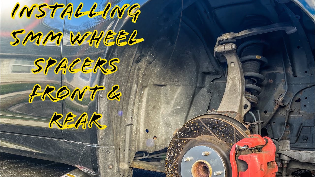 Installing 5mm Wheel Spacers From Z1 Motorsports - YouTube