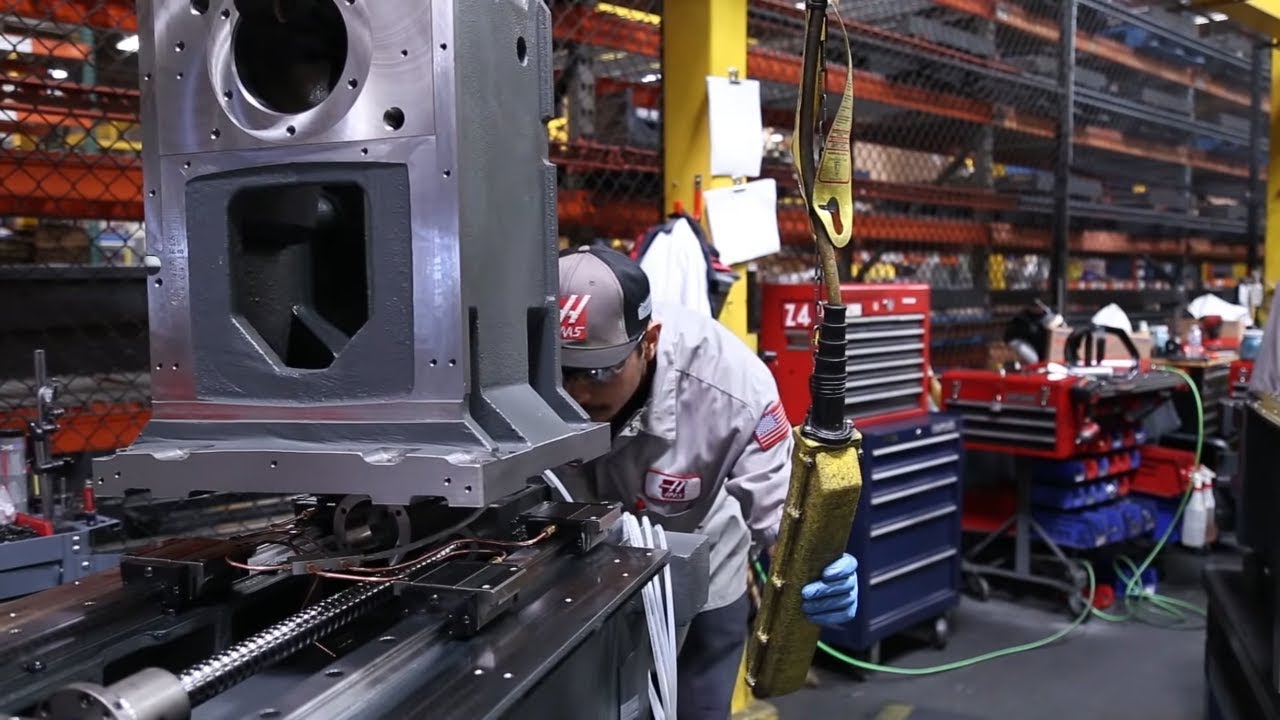 We Build Your Haas VF-1 - Haas Automation Inc. - YouTube