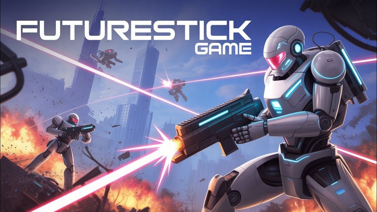 "Next-Gen Robot Combat! 🔫 Laser, Sniper & Bazooka Showdown | 4v4 TDM"♾️ ...