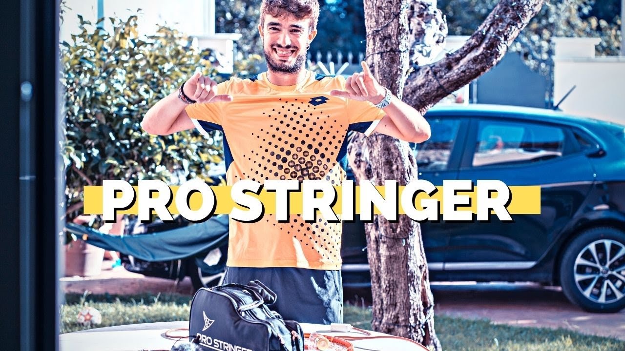 COME INCORDARE UNA RACCHETTA DA TENNIS CON PRO STRINGER PLATINUM 2.0 ...