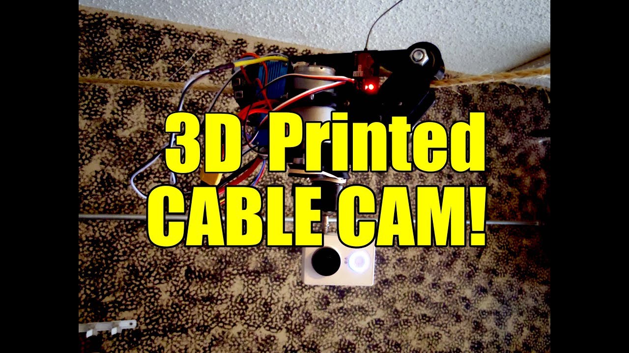 3D Printed Cable cam! - YouTube