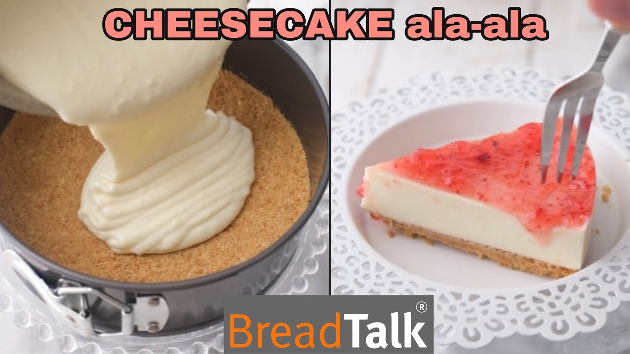 CHEESECAKE BREADTALK ala-ala - YouTube