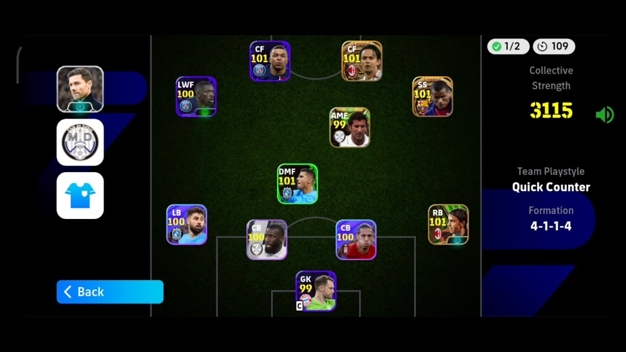Pes game play 2024 mobile - YouTube