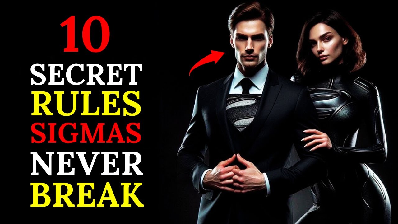 10 Secret Rules Of Sigma Males That You Need To Know - YouTube