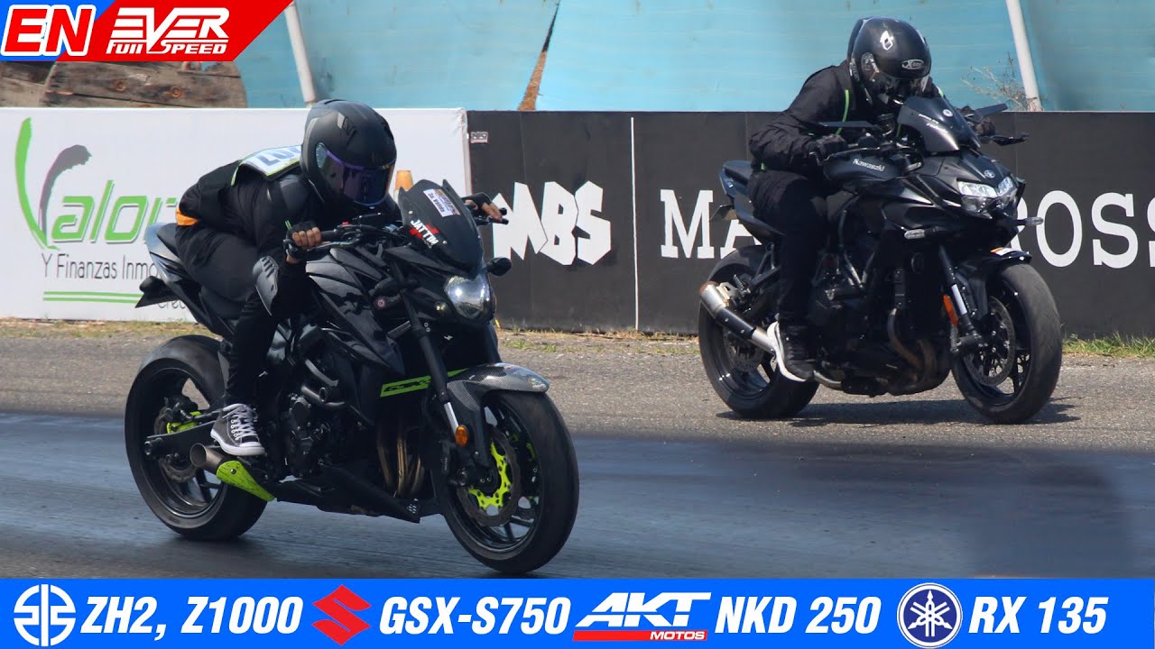 ⏱️ Kawasaki ZH2 🔷 Suzuki GSX-S750 🔷 Kawasaki Z1000 🔷 Yamaha RX 🔷 AKT ...