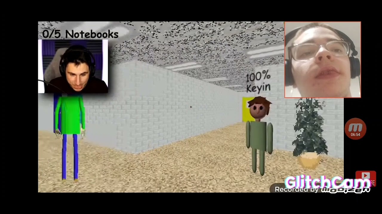 Reacting To My Favourite YouTuber's Multiplayer Baldi's Basics With ...