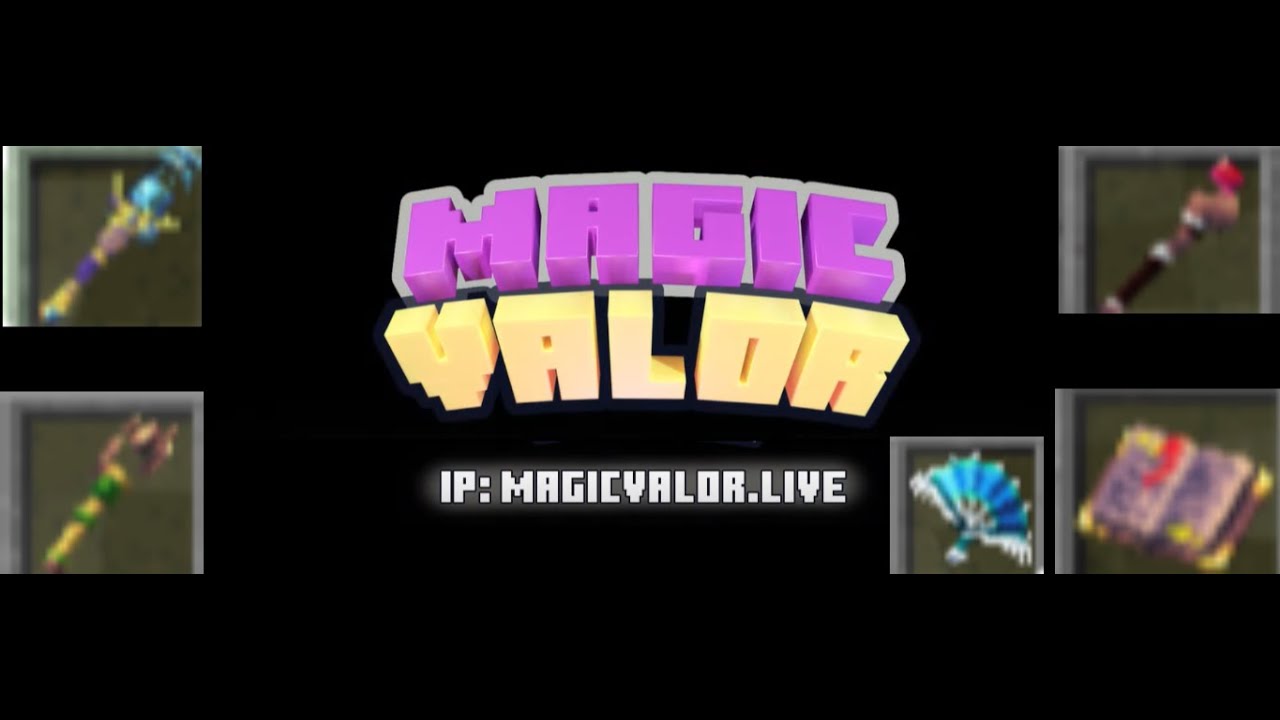 THE MOST MAGICAL MINECRAFT SERVER (Magic Valor) - YouTube