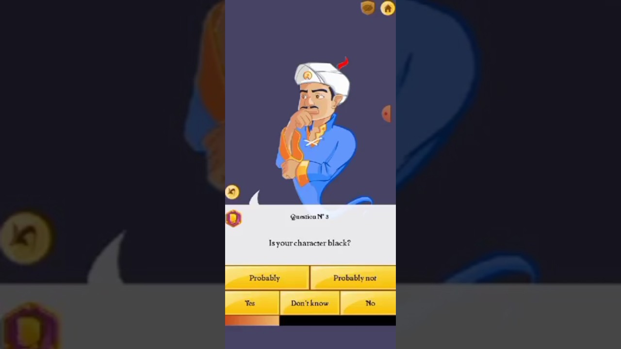 Trying the most genius mind reader game AKINATOR - YouTube