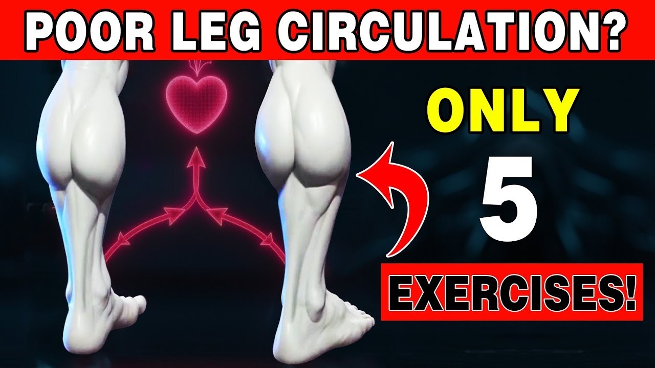 Over 50? Do THESE 5 Exercises for Poor Leg Circulation | Health Tips ...