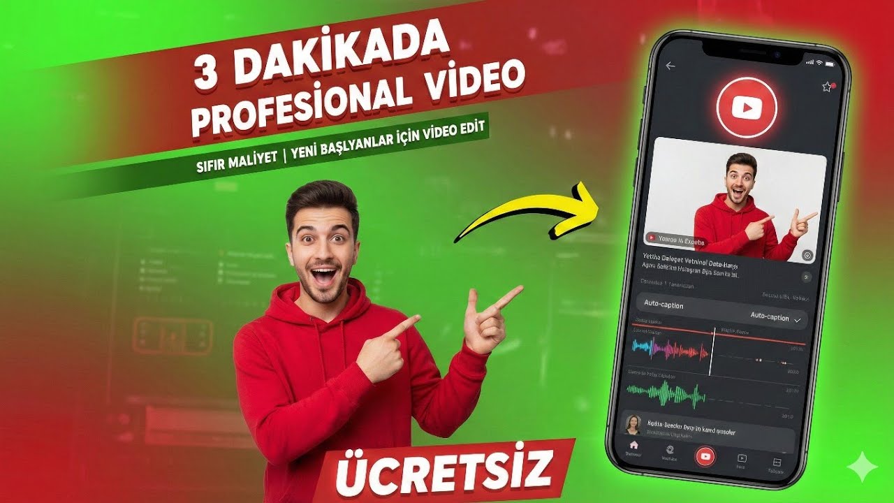 ücretsiz video düzenleme nasıl yapılır? YouTube create video edit ...
