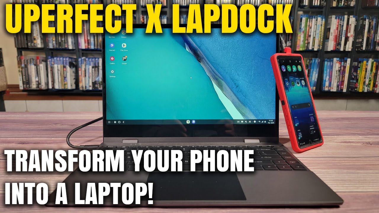 Transform Your Phone Into A Laptop! | UPERFECT X LapDock Review - YouTube