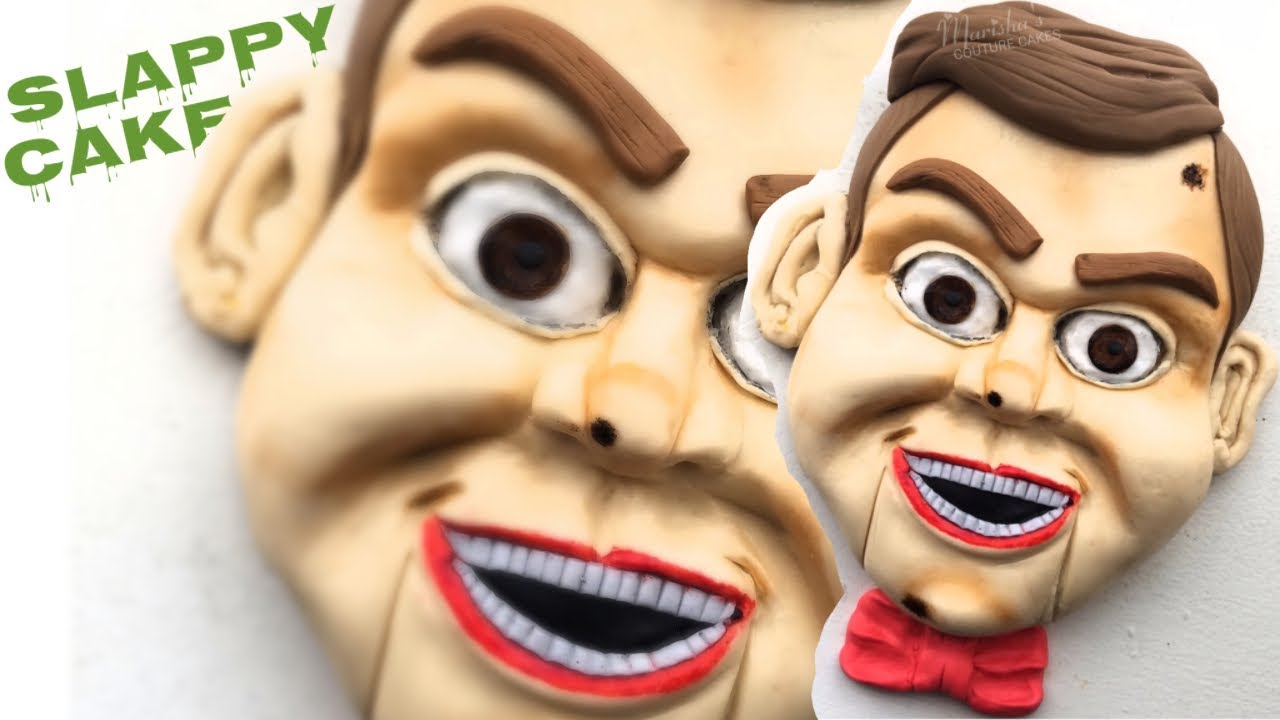 SPOOKY Slappy The Dummy Cake | Marisha's Couture Halloween - YouTube