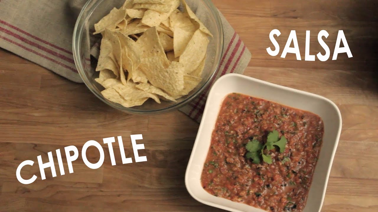 Chipotle Salsa - YouTube