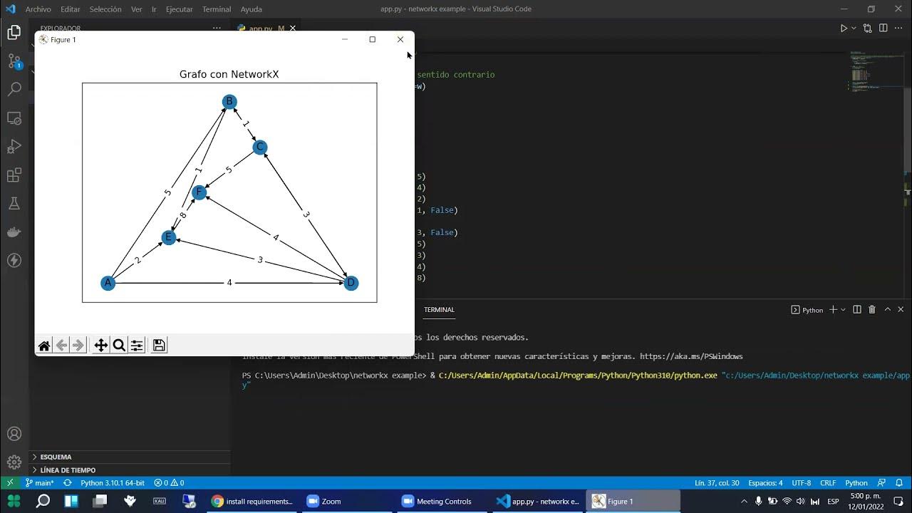 Librería de Grafos en Python 🐍 - Introducción a NetworkX - YouTube