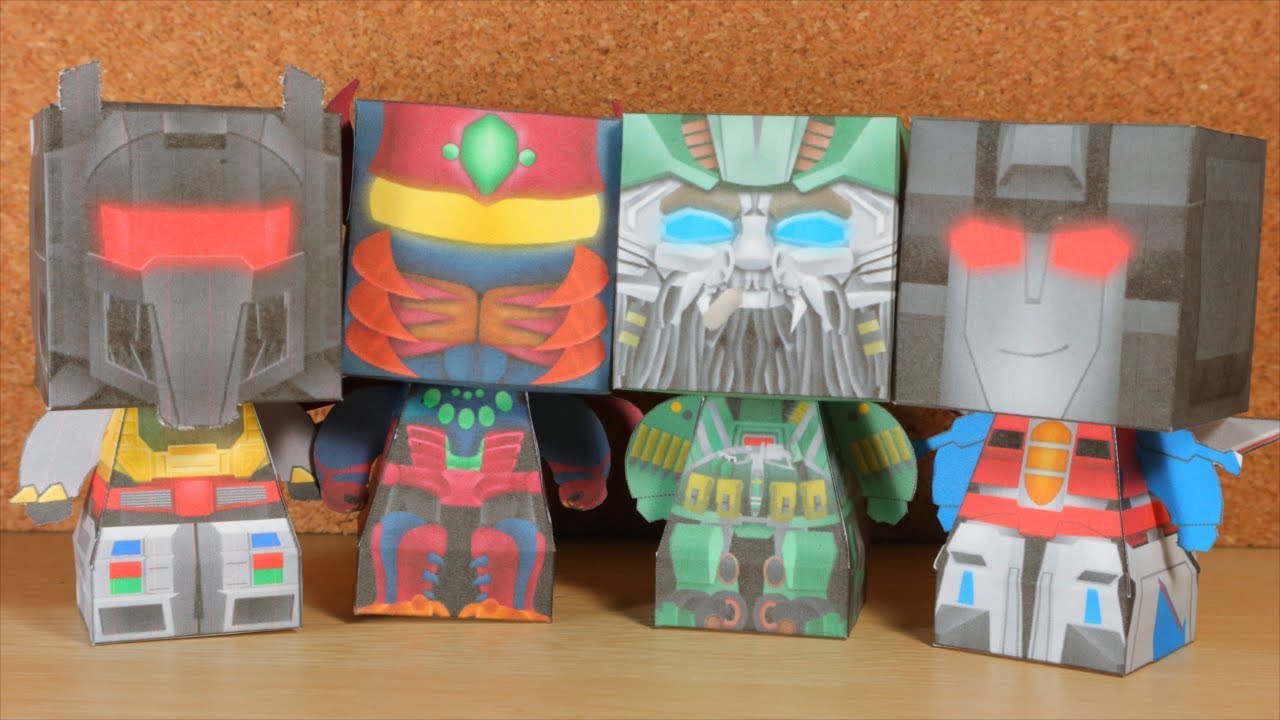 Papercraft Transformers Wave #3 (LINKS BELOW TO PRINT) - YouTube