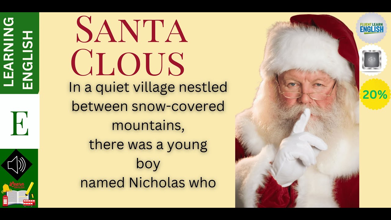 Learn English through Story ⭐ Level 1 –Santa's Claus Graded Reader ...