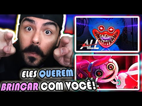REACT - EXPERIMENTO 1170 - Huggy Wuggy / EXPERIMENTO 1222 (Poppy ...