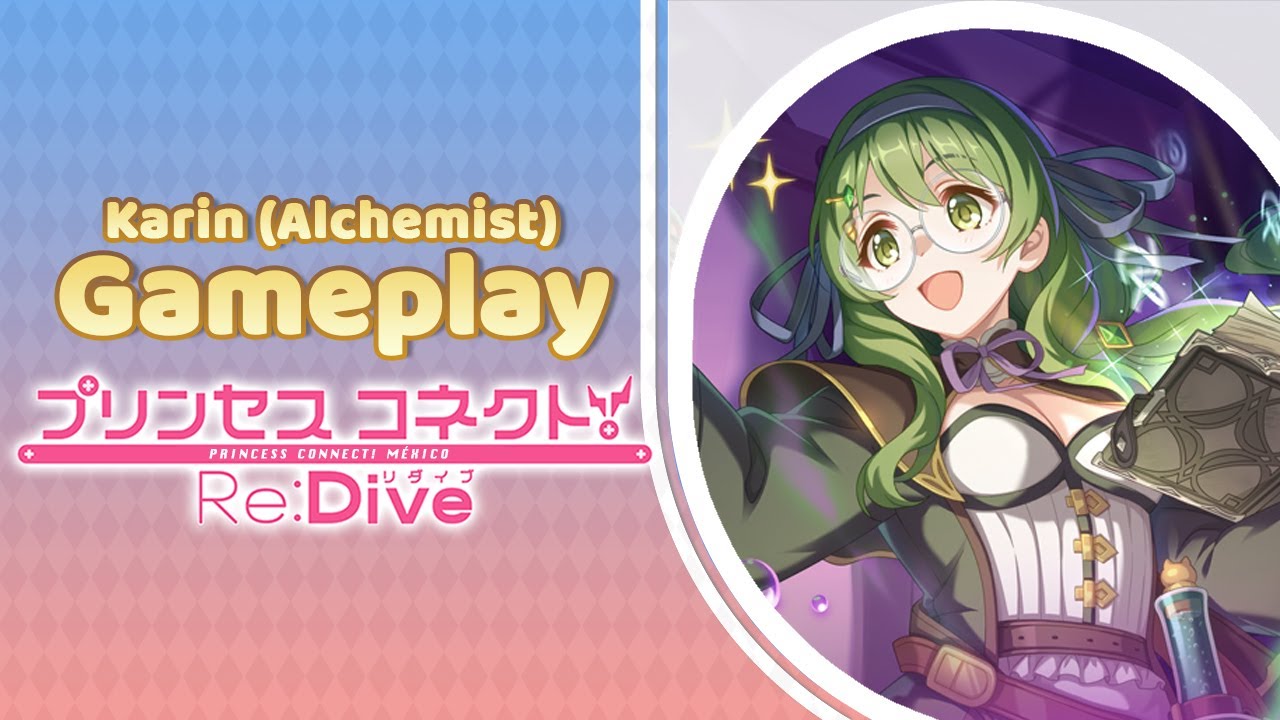 Karin (Alchemist) | Gameplay | Luna Tower | Princess Connect! Re:Dive ...