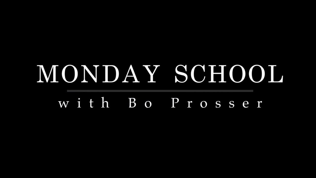 Monday School 1.22.24 - YouTube