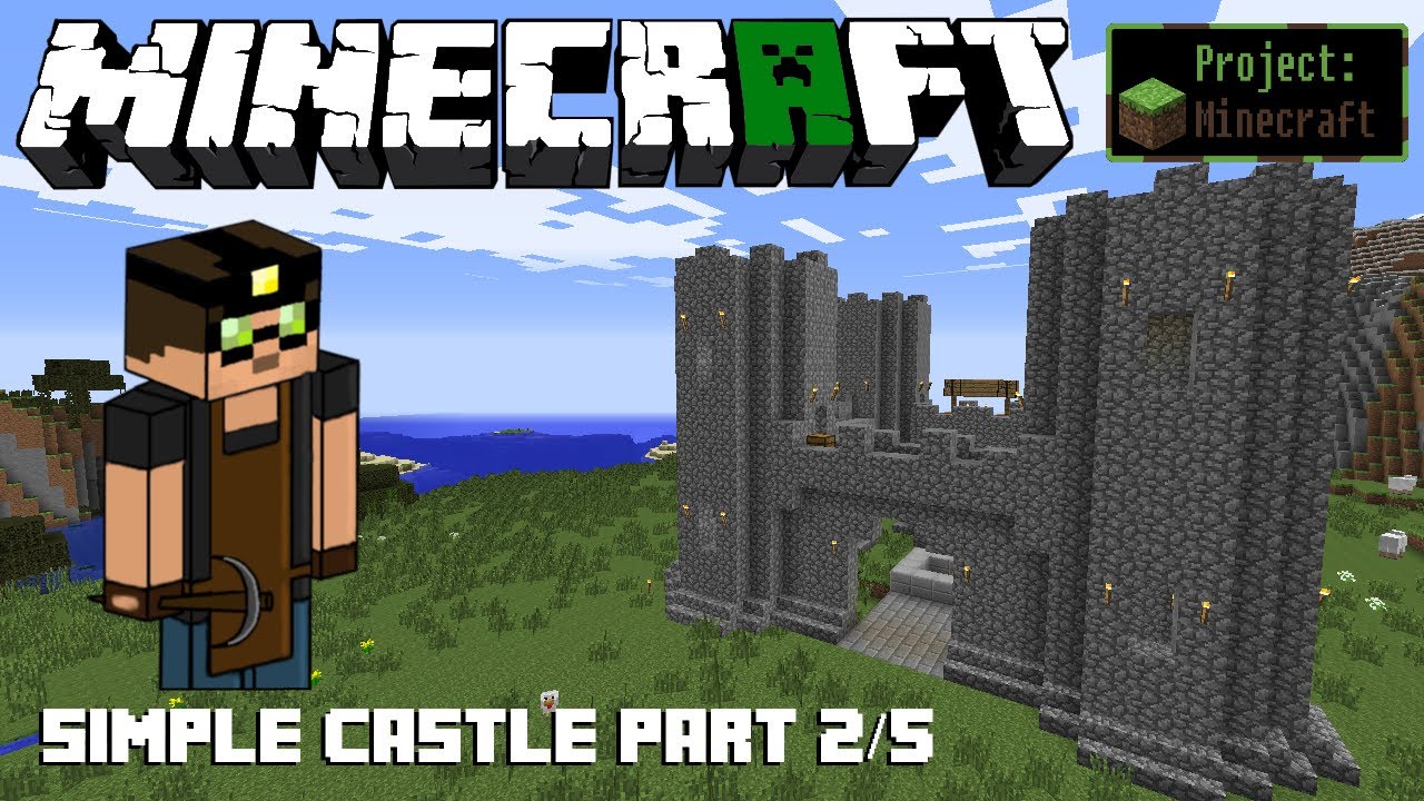 How to Build a Simple Castle (Part 2/5) - Put Cobblestone to Good Use ...