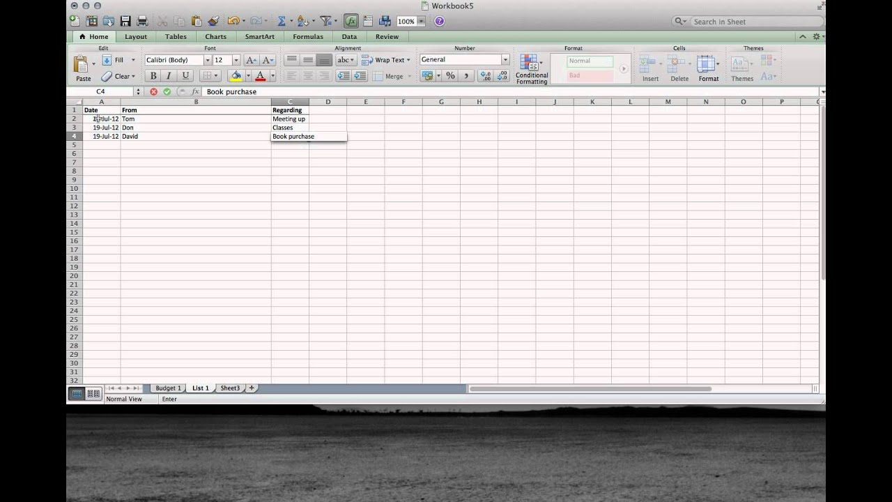 Using Excel for the FIrst Time 1.mp4 - YouTube