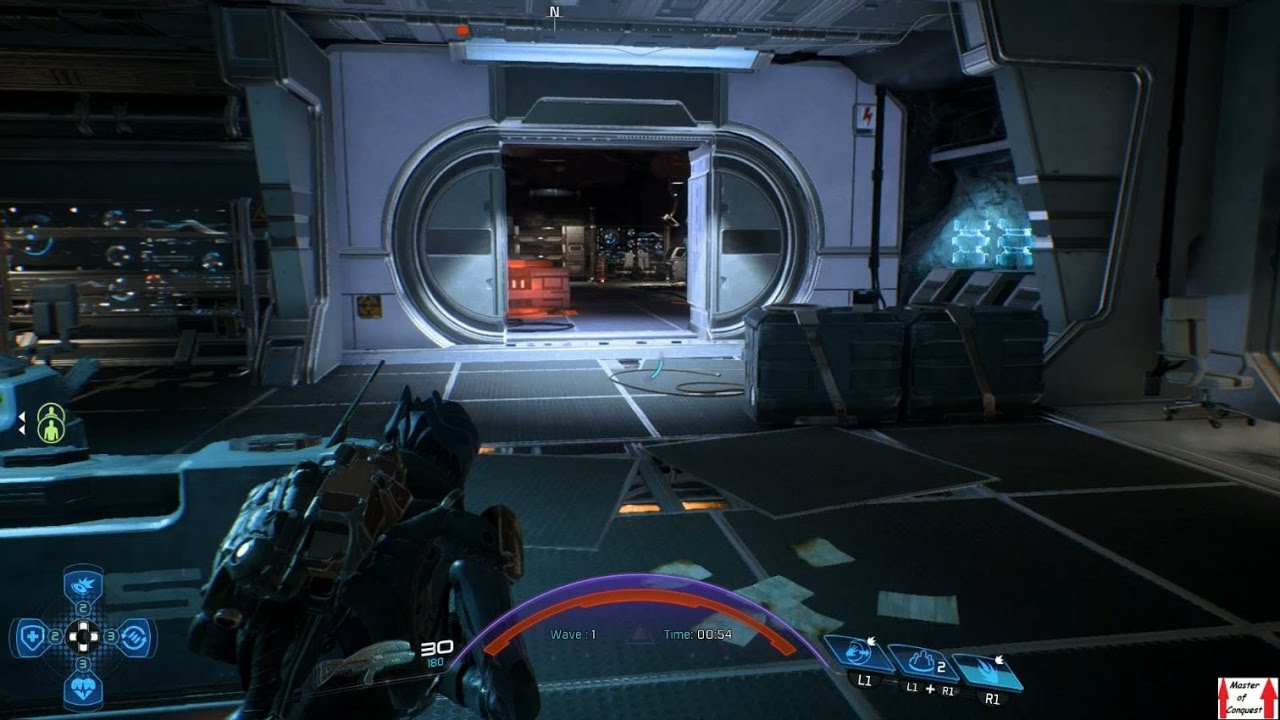 Mass Effect: Andromeda Multiplayer (PS4) - New Enemies (Asari Huntress ...