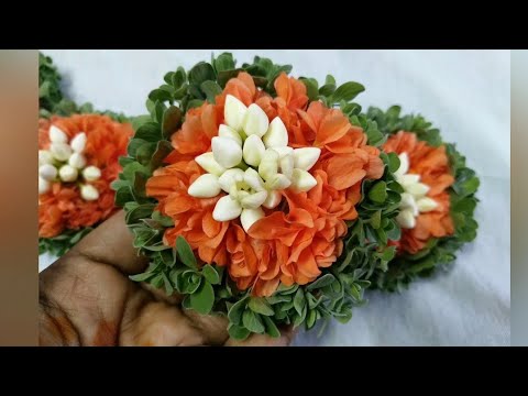 Bridal Poola jada/Traditional Poola jada/poolajada making at home/DIY ...