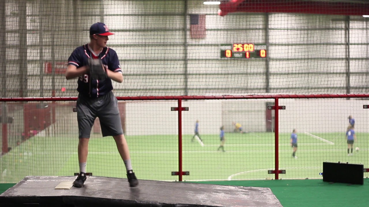 Tyler Case 2021 - Pitching February 2018 - YouTube