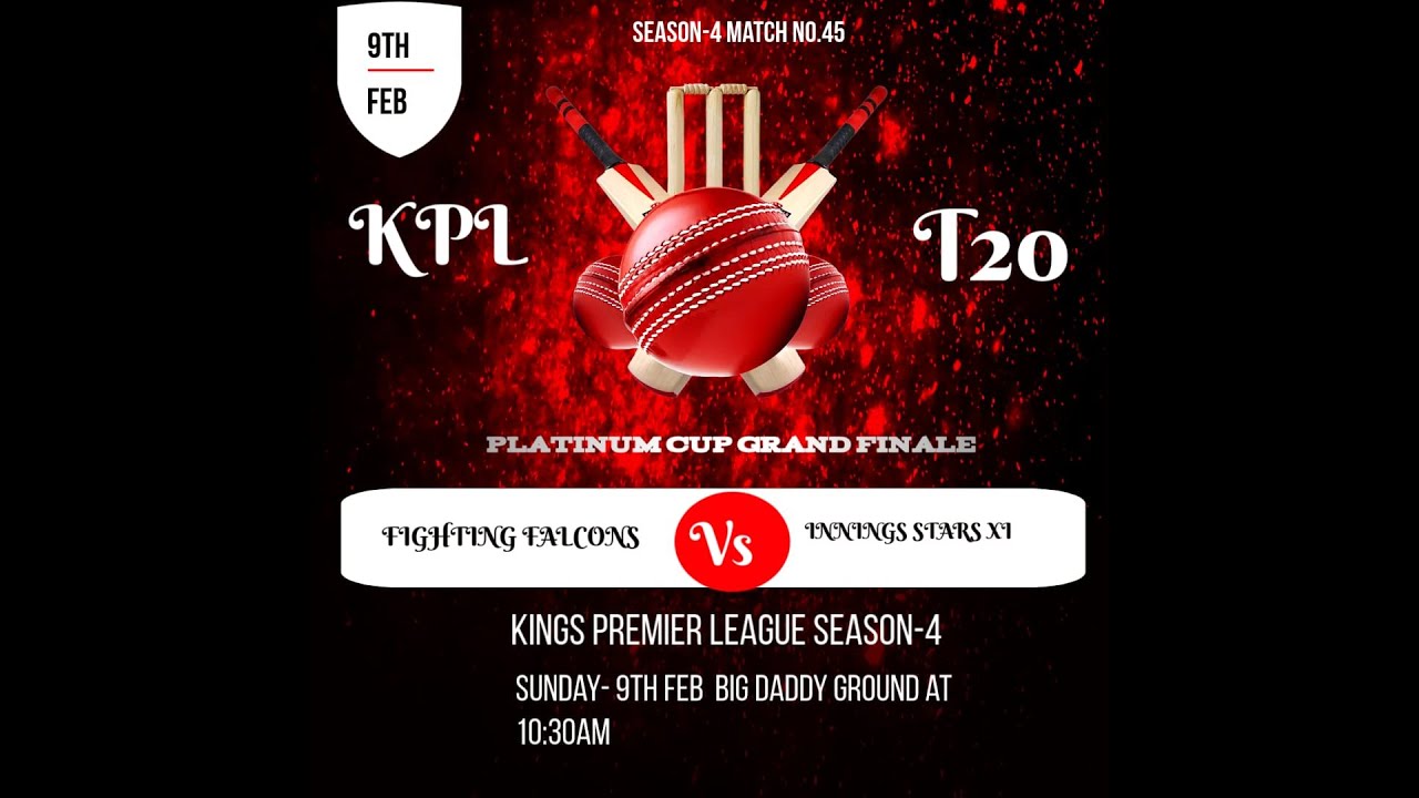 KINGS PREMIER LEAGUE SEASON - 4 PLATINUM CUP FINALS ( FIGHTING FALCONS ...