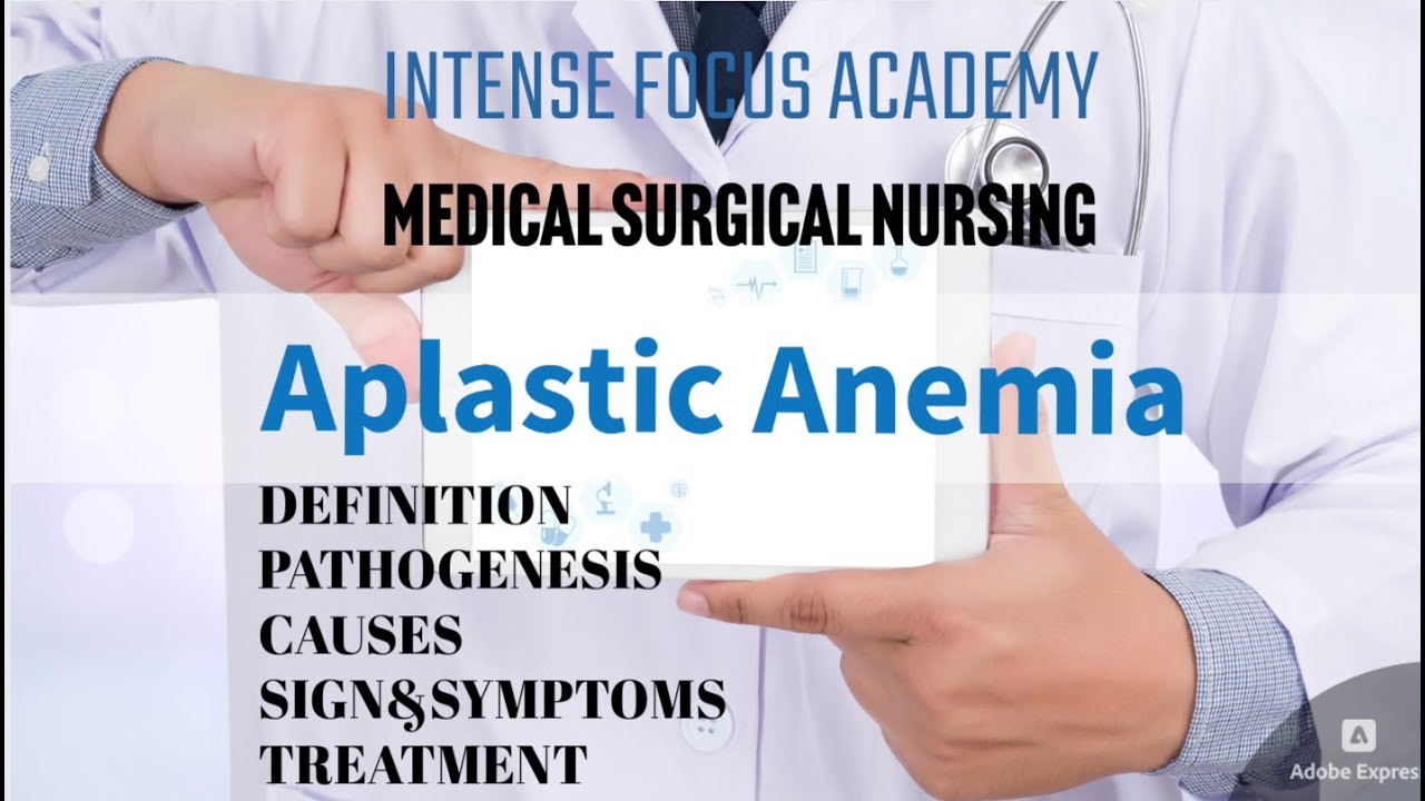 Aplastic Anemia | Pancytopenia | Pathogenesis Causes Sign & Symptoms ...