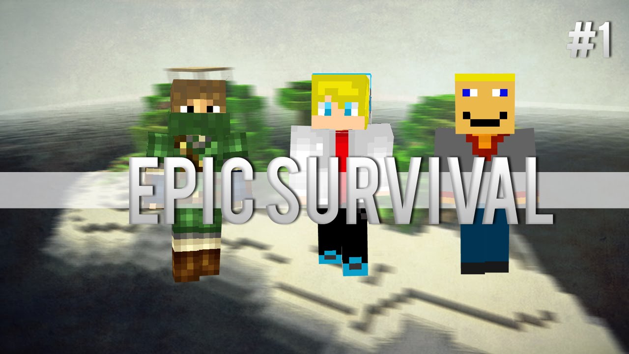 EPIC SURVIVAL - Het begin! #1 - YouTube