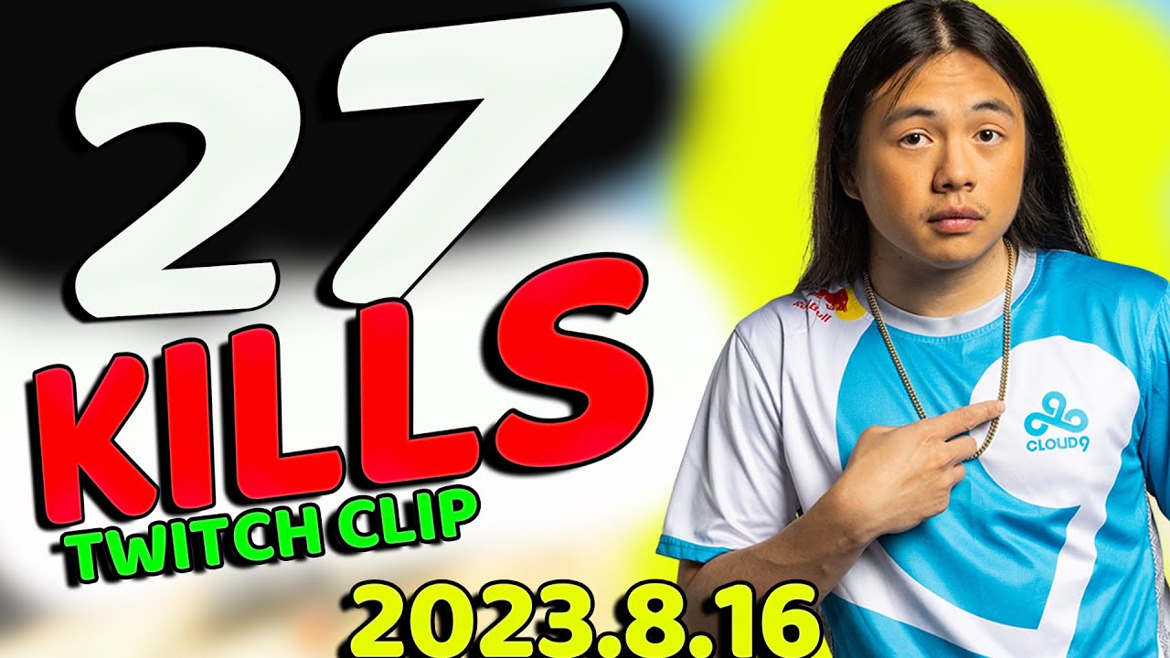 CLOUD9 Xeppaa (27-9) ASCENT STREAM - HIGHLIGHTS | 2023/8/16 | 🔥TWITCH ...