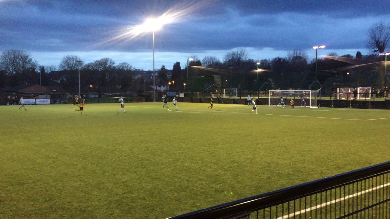 Ross Dempster's First Goal for Paget Rangers vs Studley - YouTube