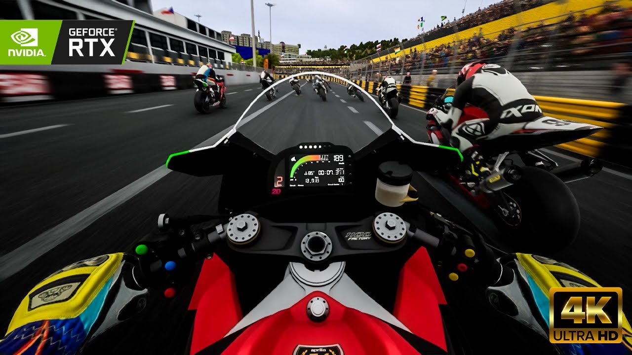 RIDE 4 in FIRST PERSON is INSANE RSV4 1100 Factory | Ultra High ...