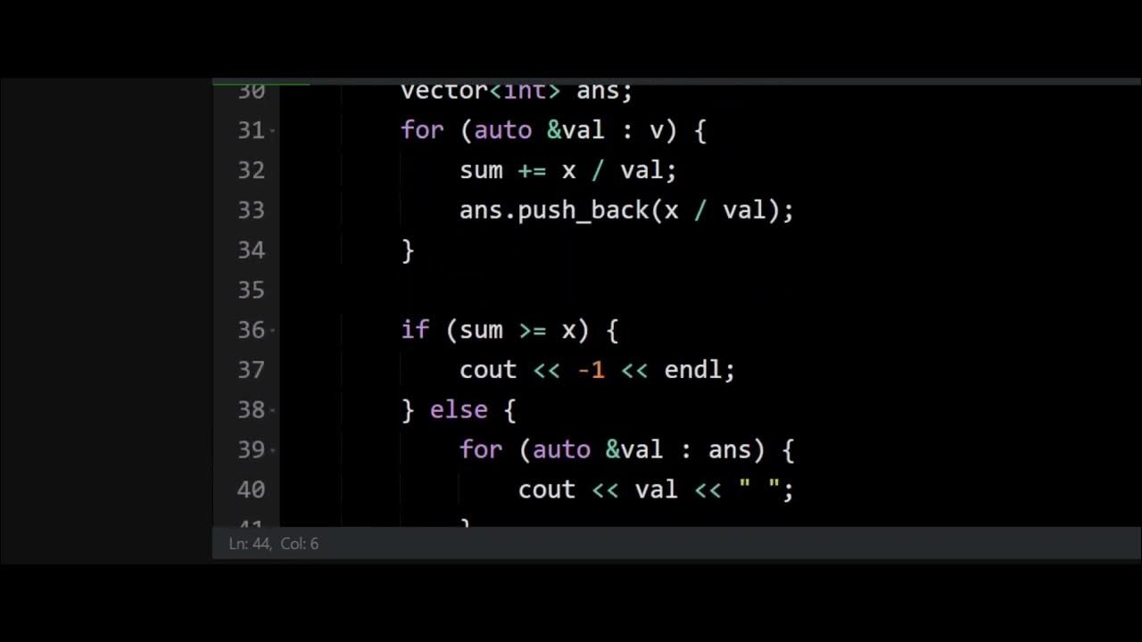 C - Earning on Bets | Codeforces Round 951 (Div. 2) Solution | Codeforces Solution - YouTube