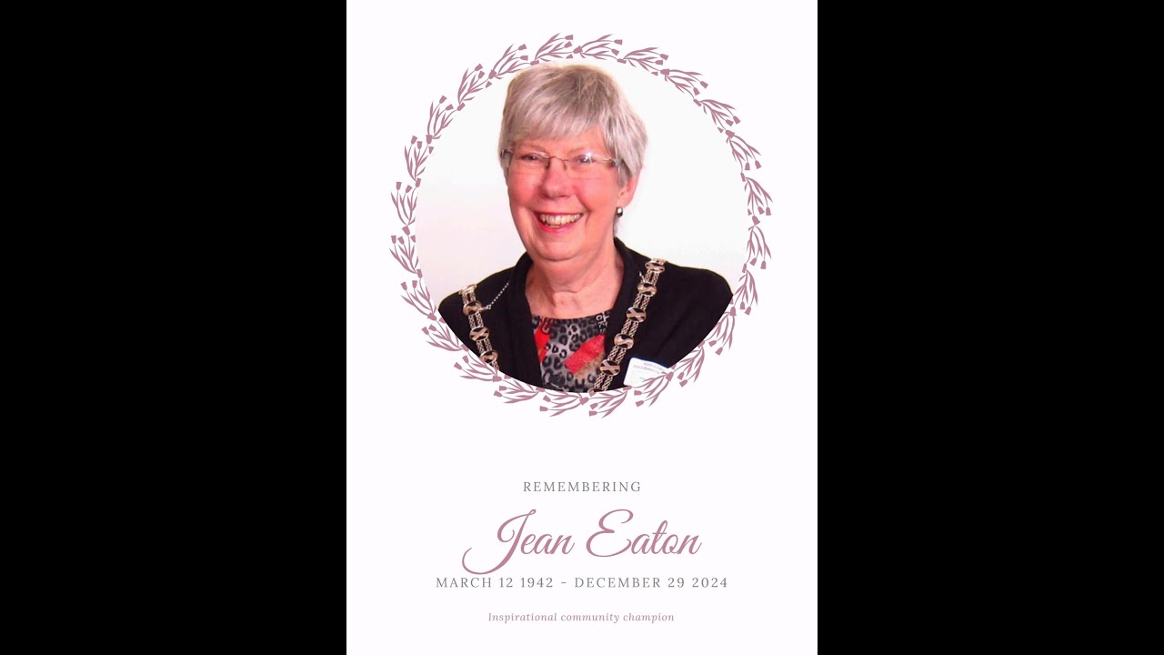 Remembering our Soroptimist sister Jean Eaton - YouTube