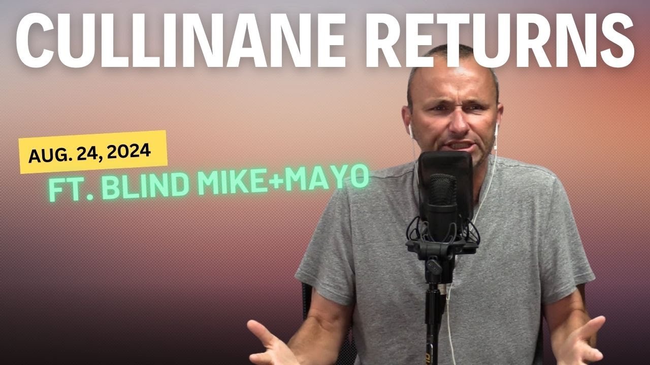KMS LIVE | August 29, 2024 - Cullinane Returns ft. Blind Mike & Andy Mayo - YouTube