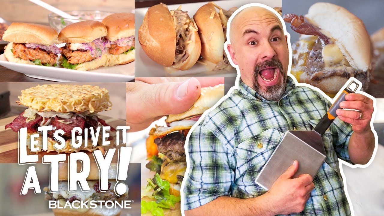 Todd Toven's Top 7 Burgers & Sliders | Let's Give It A Try - YouTube