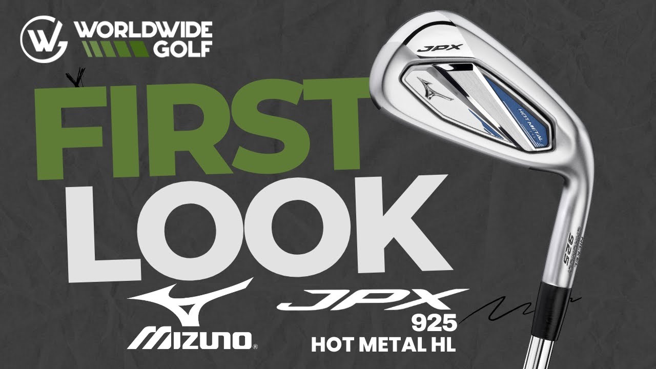 Mizuno JPX 925 Hot Metal High Launch Irons | First Look - YouTube