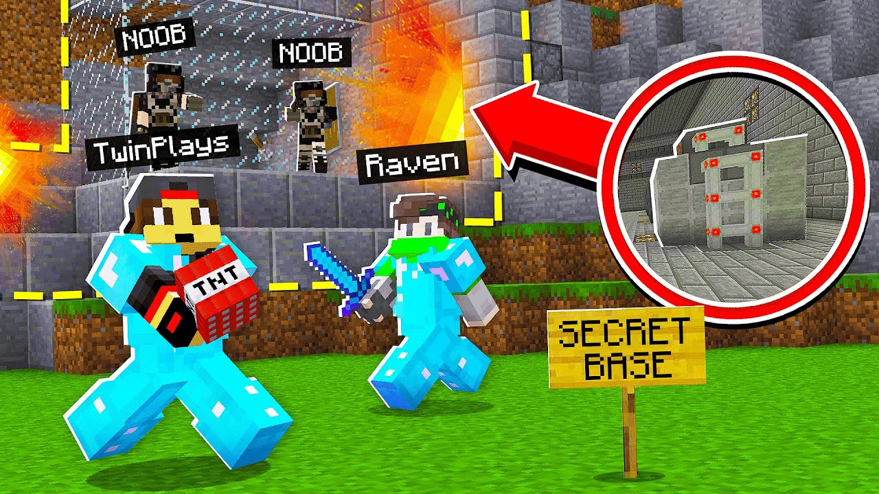 We entered our ENEMIES BASE and EVERYTHING WENT WRONG! (Minecraft War ...