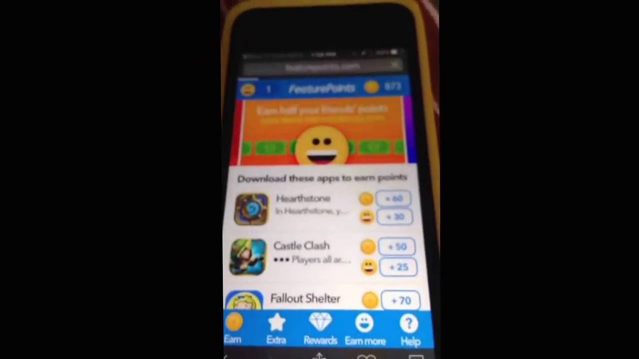 Feature points hack - YouTube