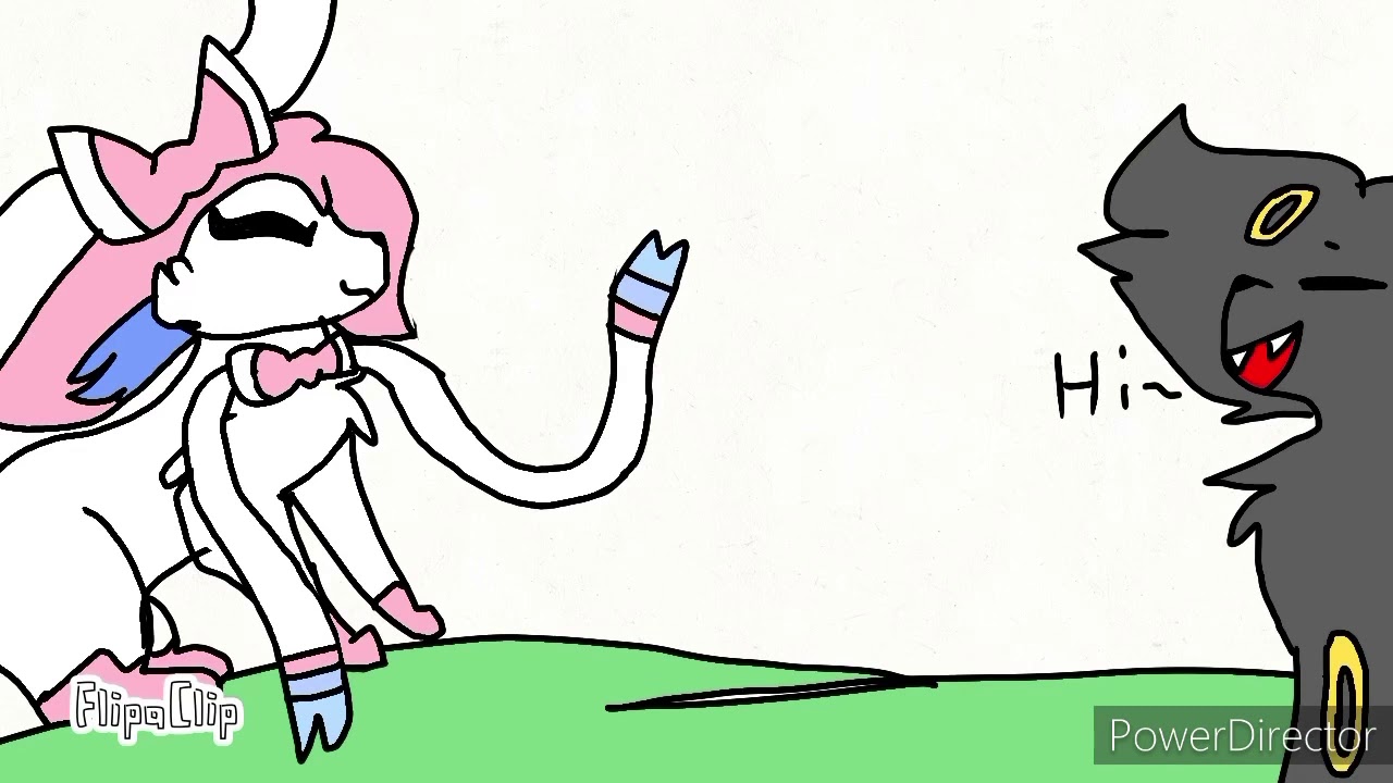 Sylveon and espeon fight - YouTube