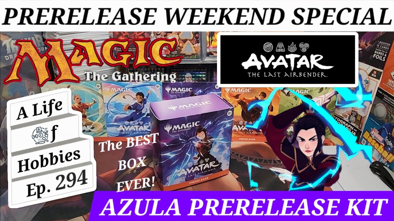 MTG Avatar The Last Airbender Prerelease Weekend - Azula PR Kit e294 ...