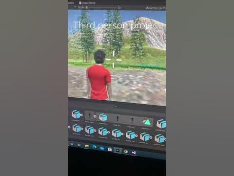 Unity 3d third person project - YouTube