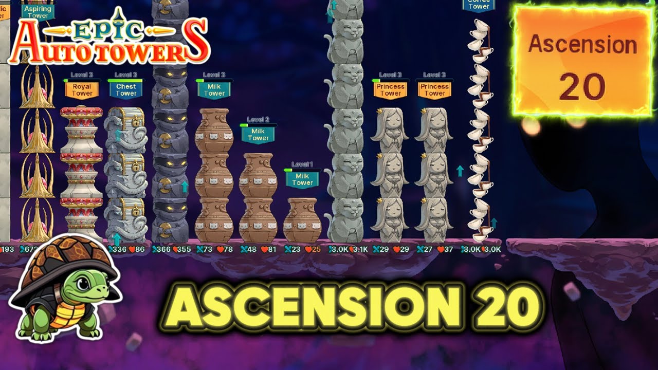 The Hardest Challenge Yet: Ascension 20 Complete | Epic Auto Towers - YouTube