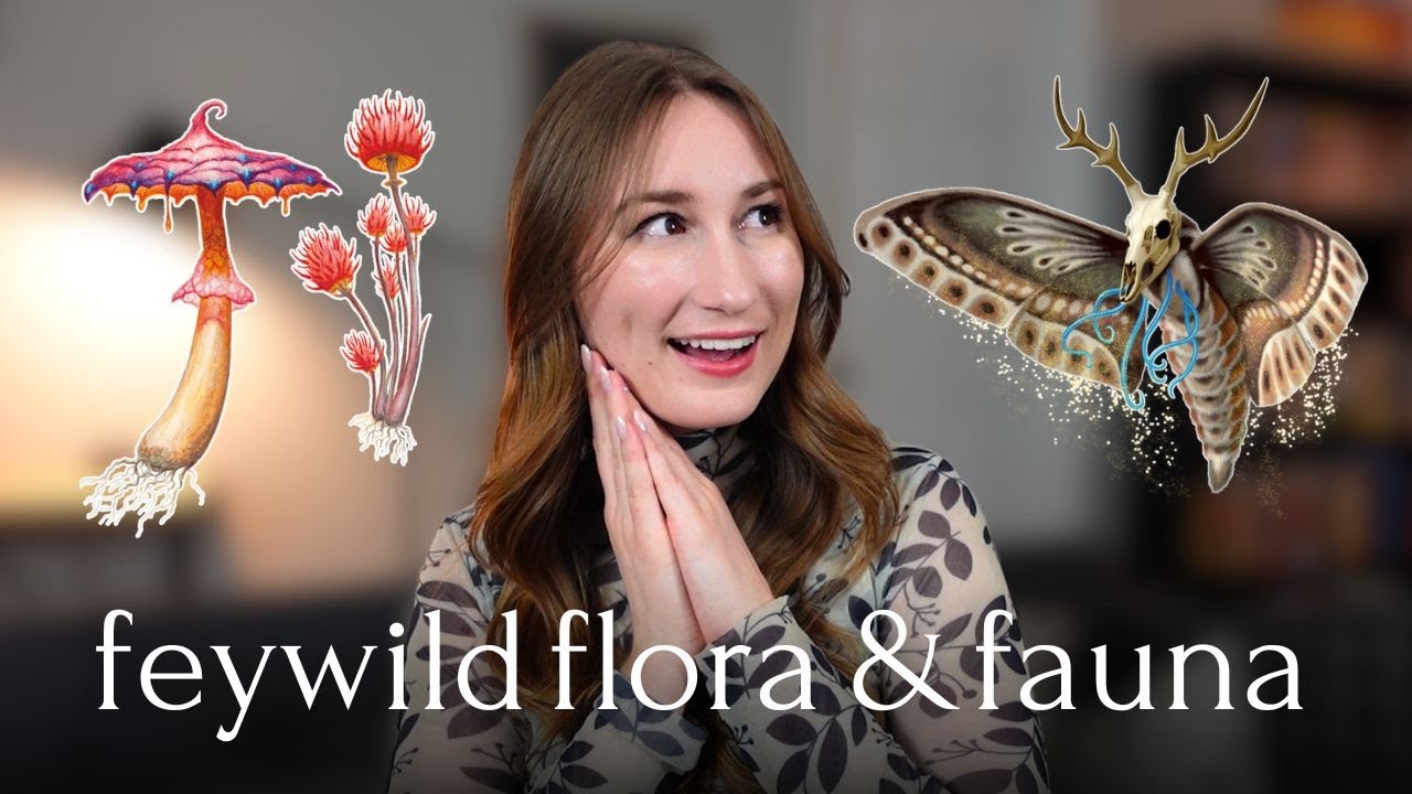Feywild Flora and Fauna // worldbuilding fey plants and animals - YouTube